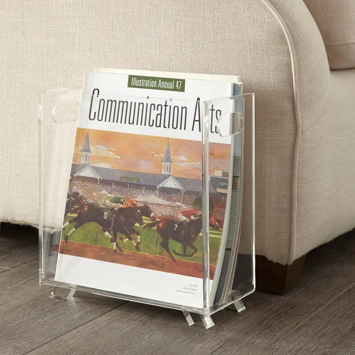 Lucite Magazine Rack – A Perfect Present